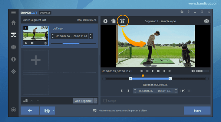 Free Rotate or Flip a Video - Bandicut
